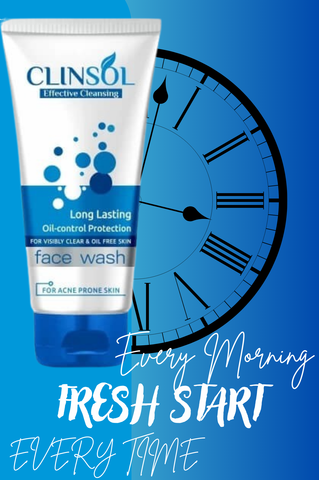 Clinsol Oil Control Face Wash for Acne and Pimple Free Skin - 70G ...